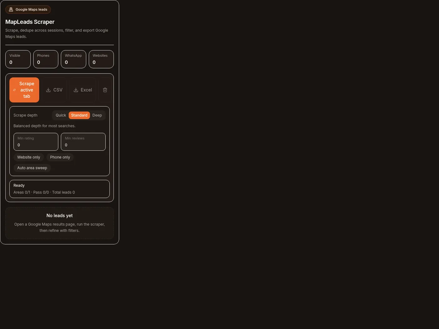 MapLeads Scraper