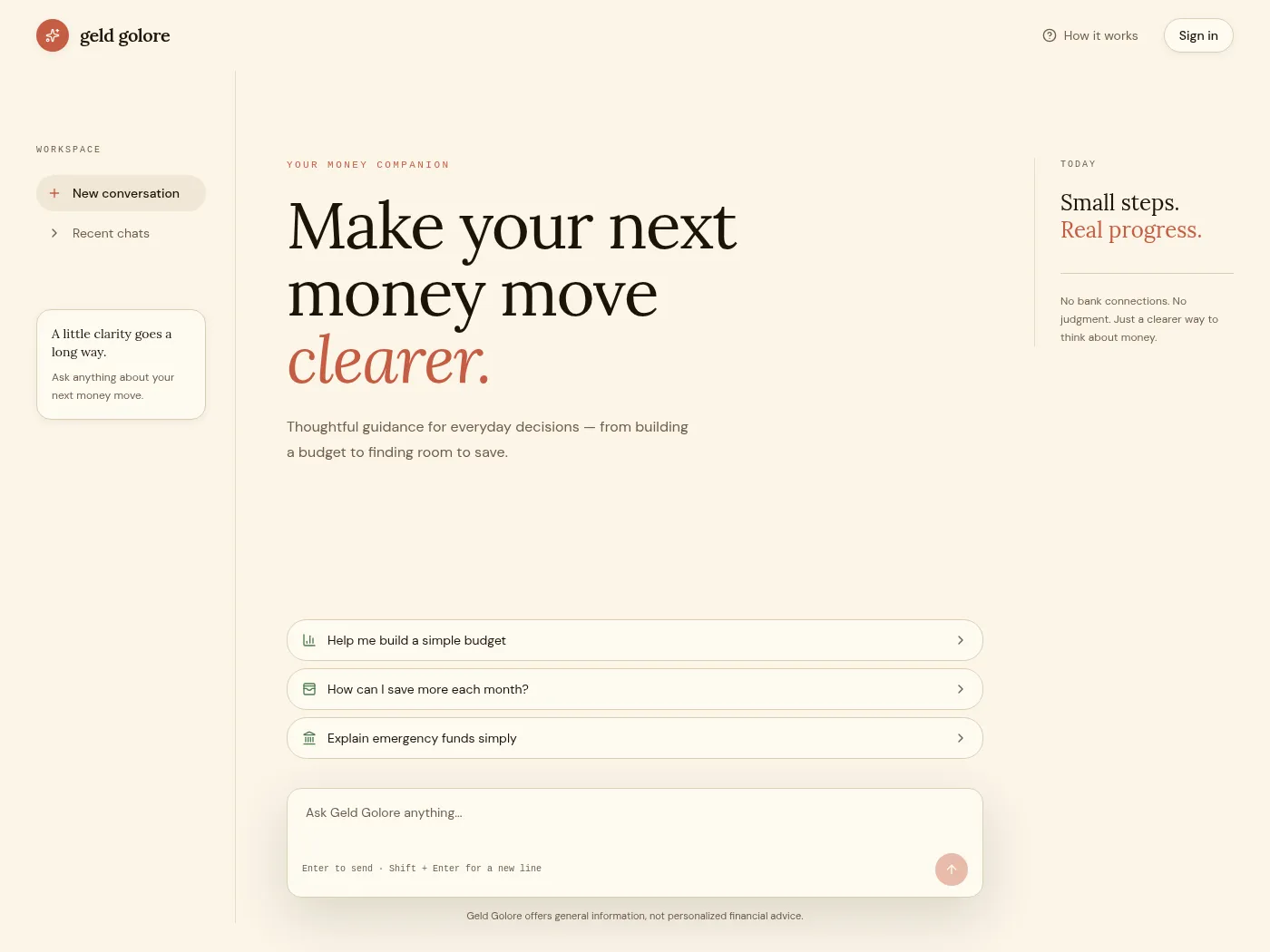 Geld Golore Bot