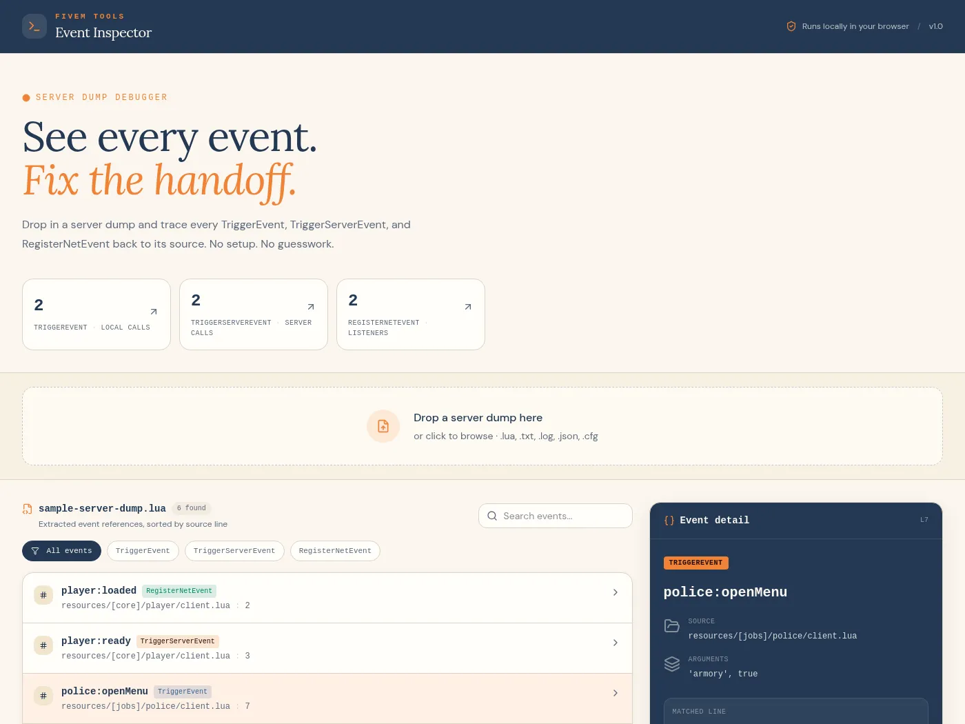 FiveM Event Inspector