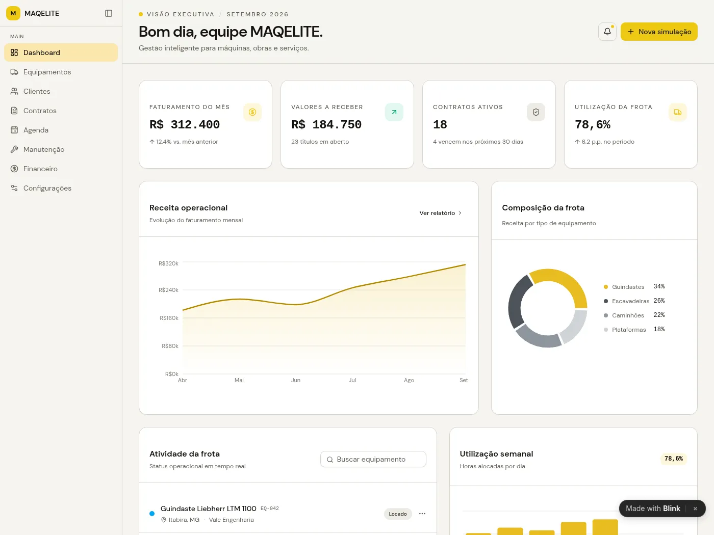MAQELITE | Gestão de Máquinas