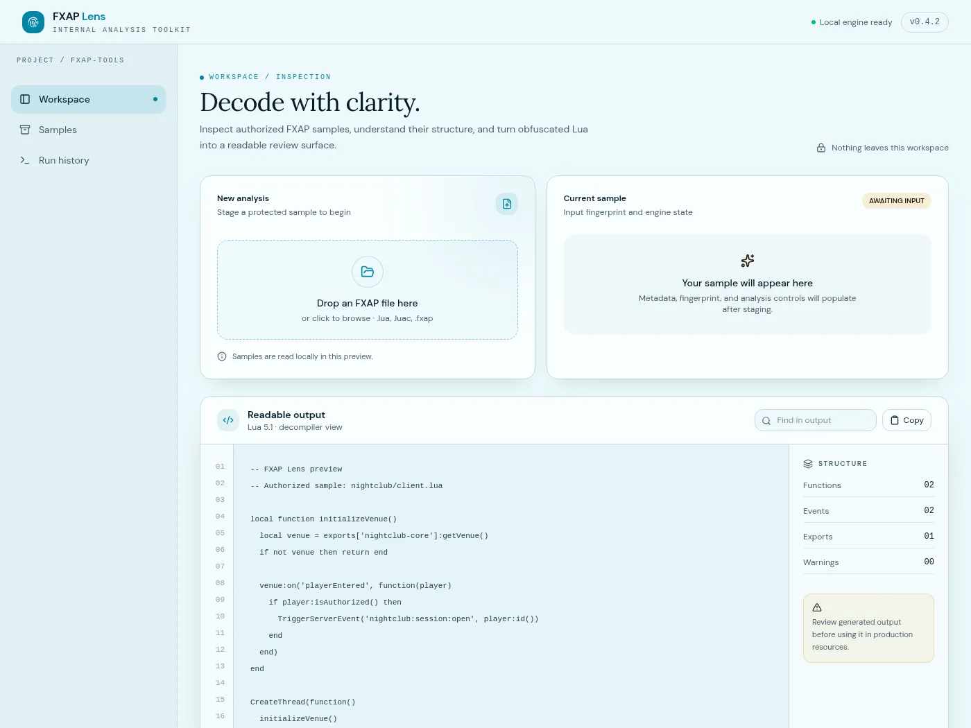 FiveM FXAP Decrypter