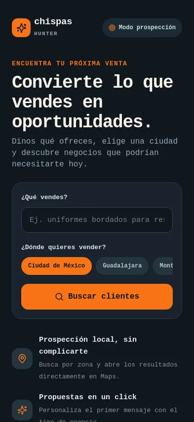 Chispas Hunter