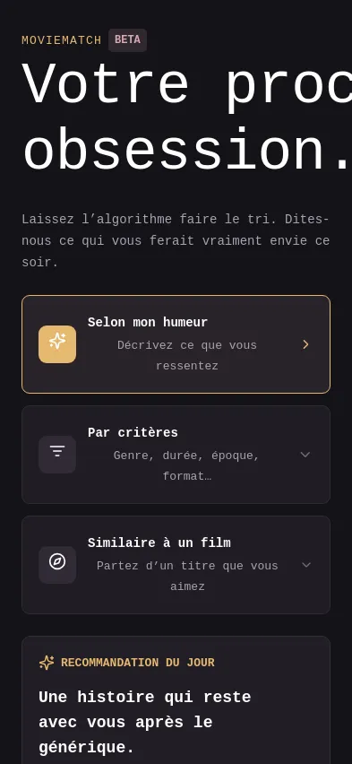 MovieMatch AI