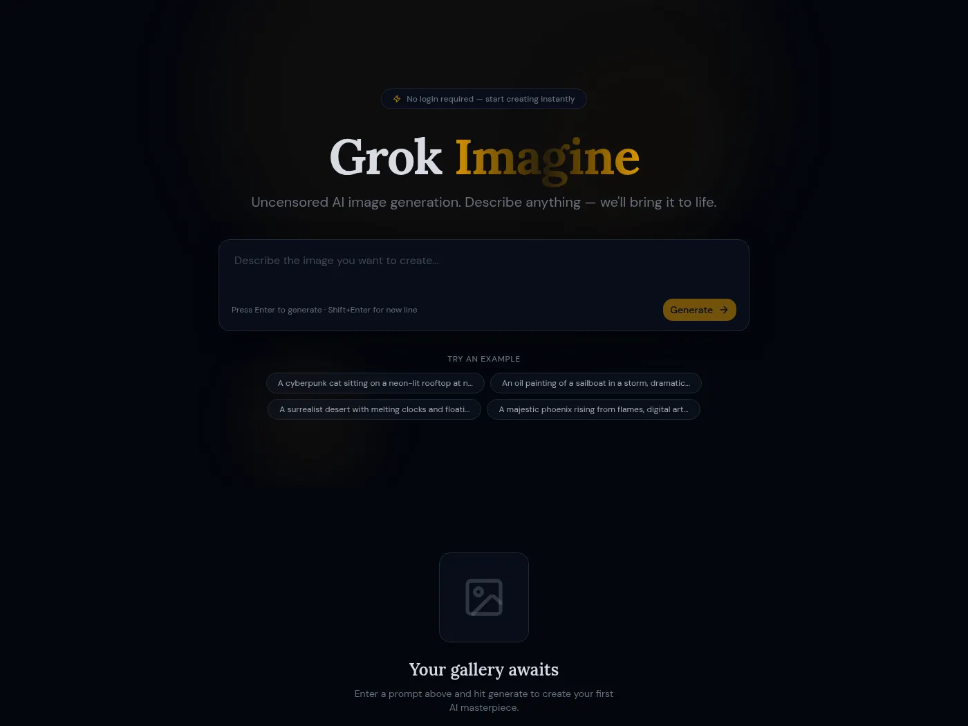 Grok Imagine Uncensored