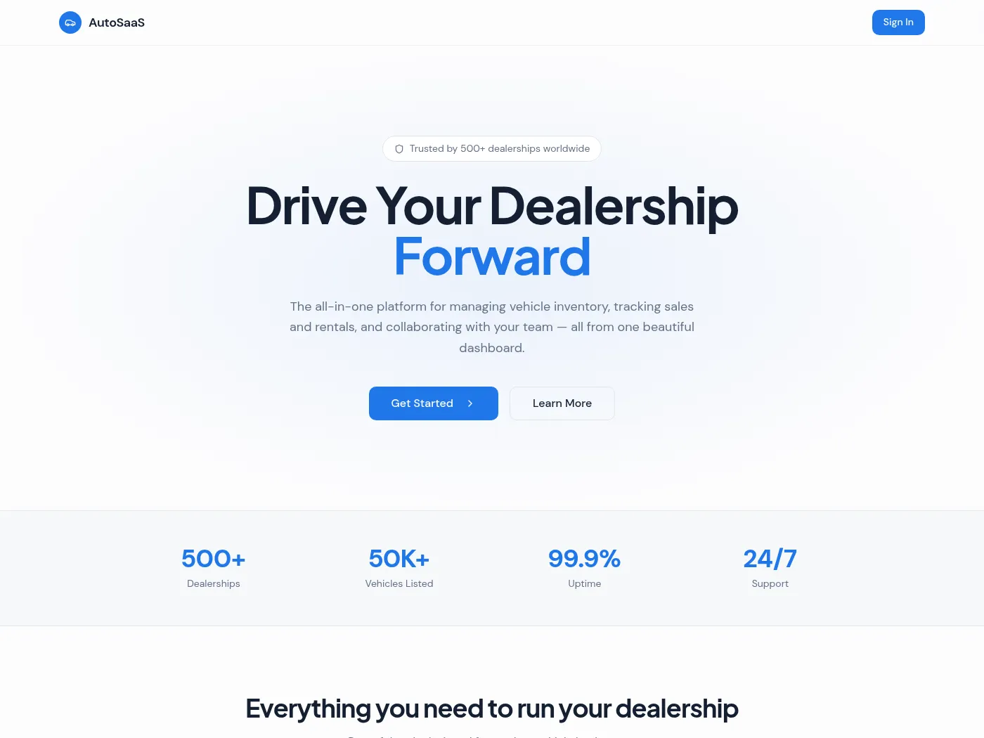 AutoSaaS Marketplace Platform