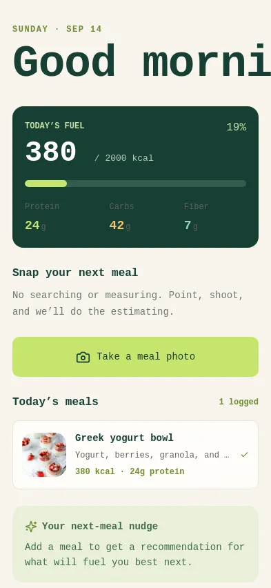 SnapMeal AI Tracker