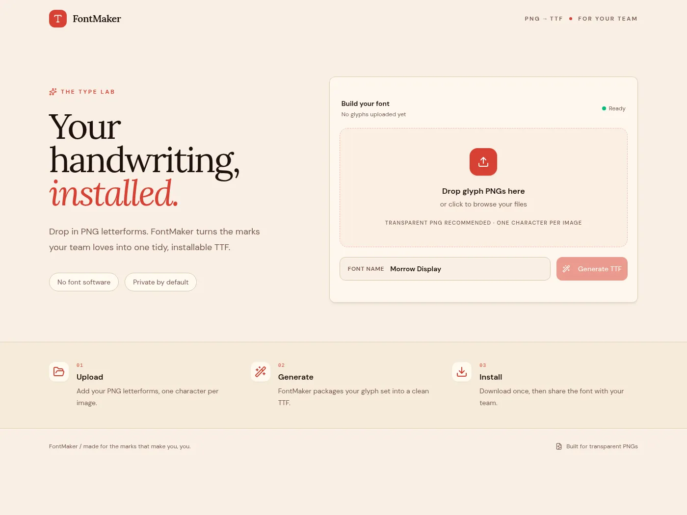 AI FontMaker