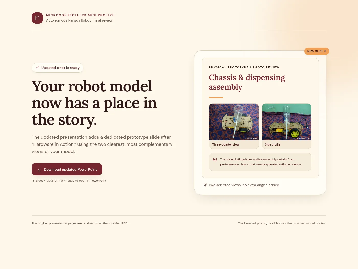 Smart PPT Slide Generator