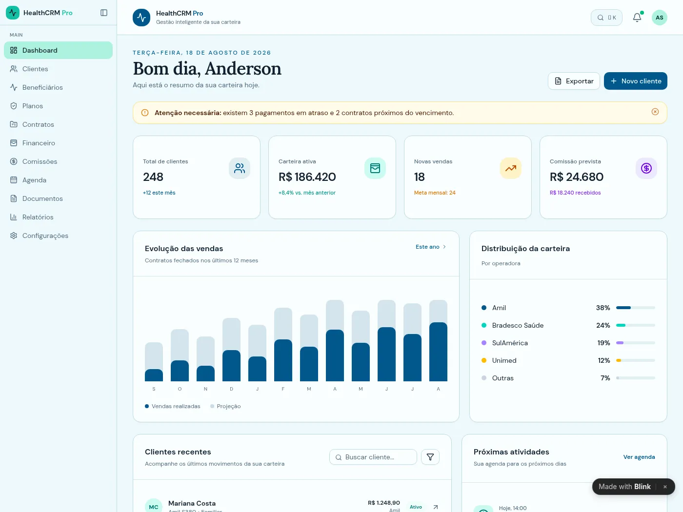 HealthCRM Pro