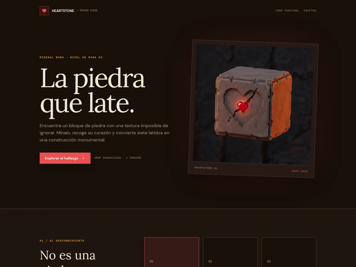 Heartstone Craft Website