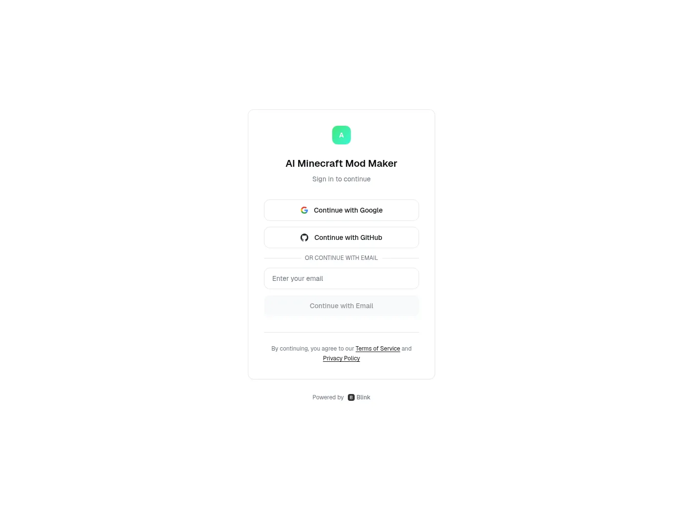 AI Minecraft Mod Maker