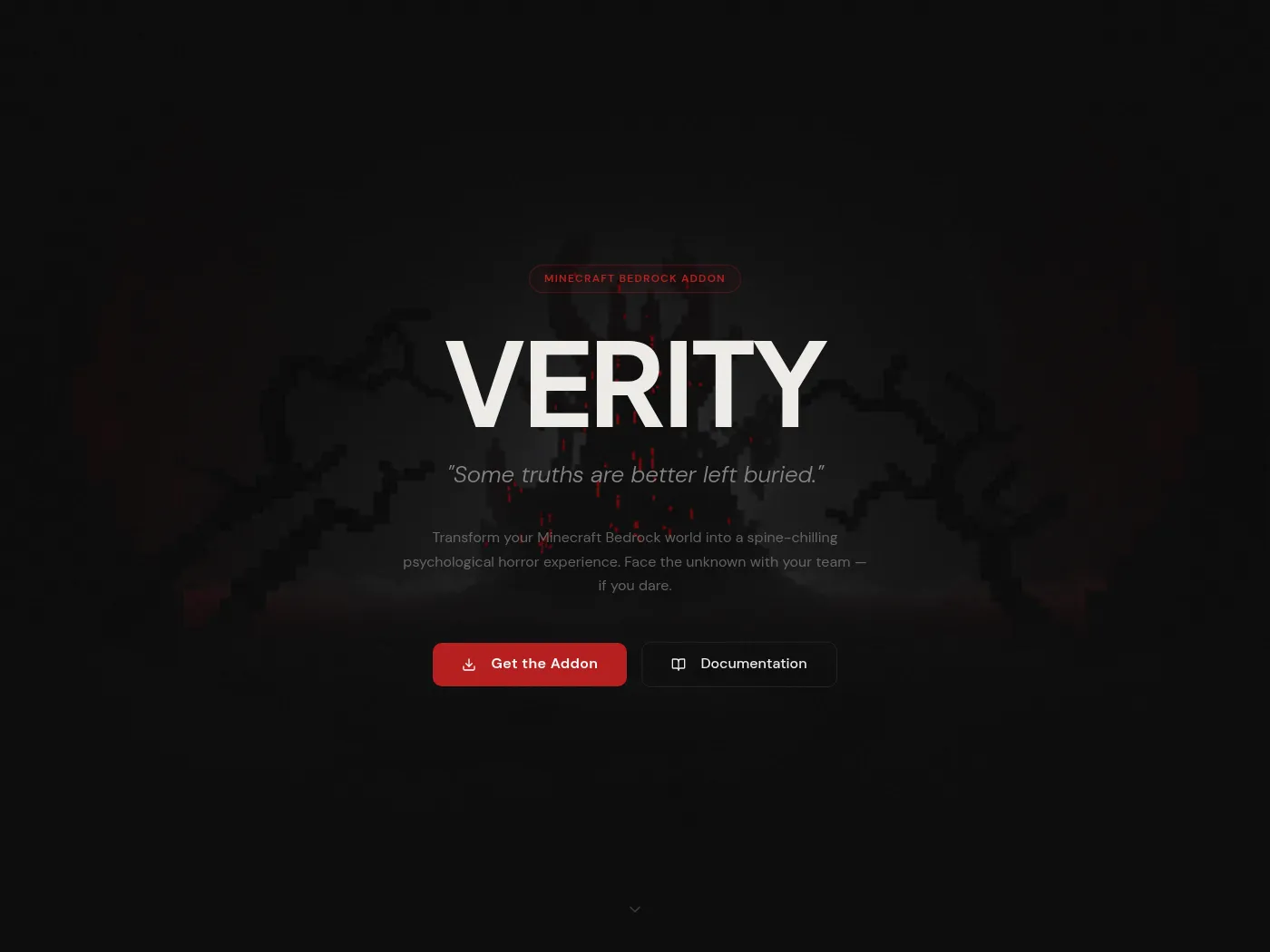 Verity Minecraft Horror