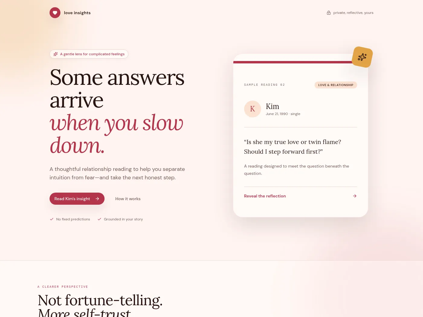Love Insights Analyzer