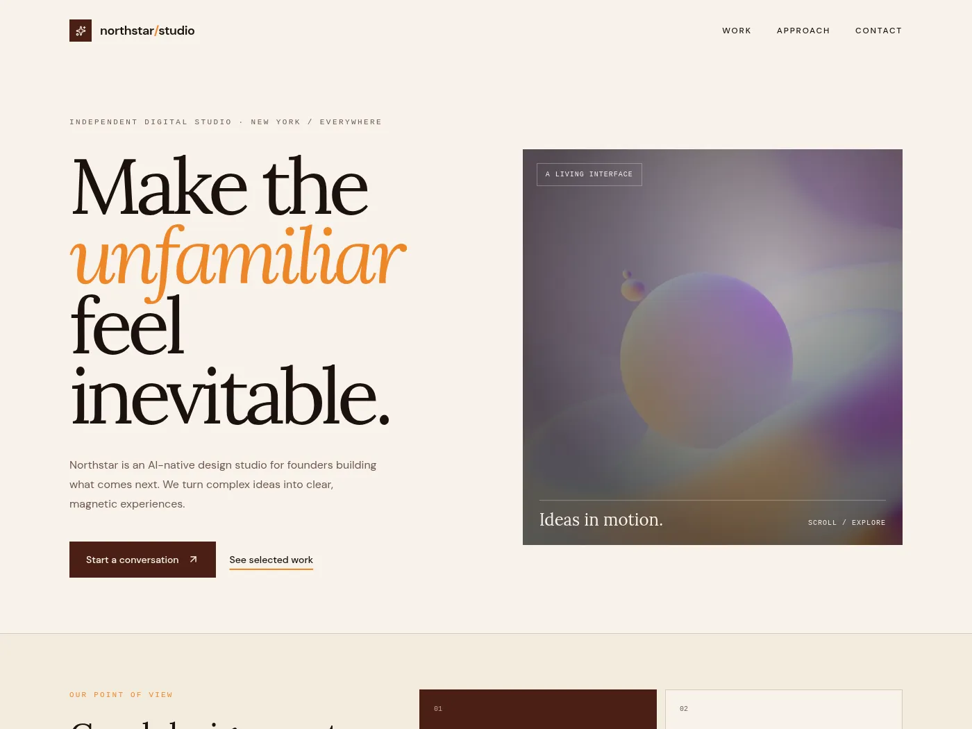 AI Agency Landing Page