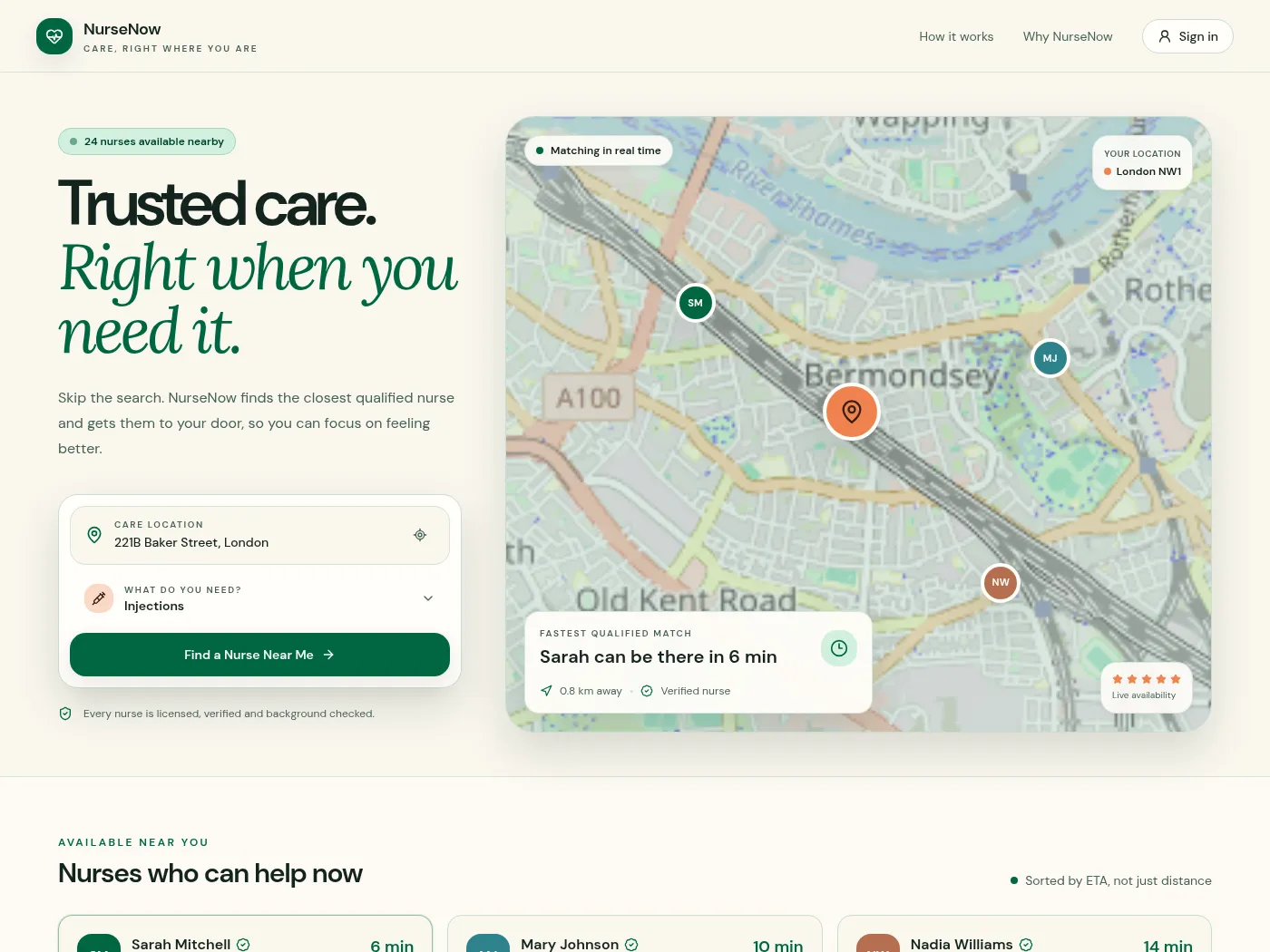 NurseNow Health Platform