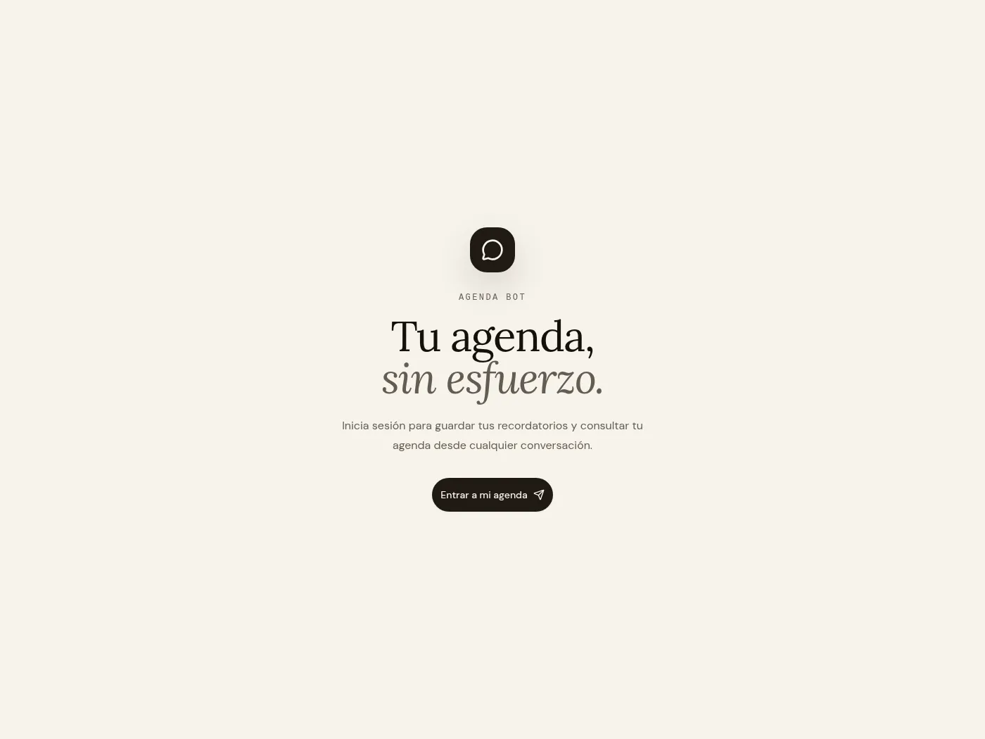 WhatsApp Agenda Bot