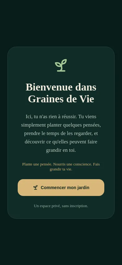 Graines de Vie