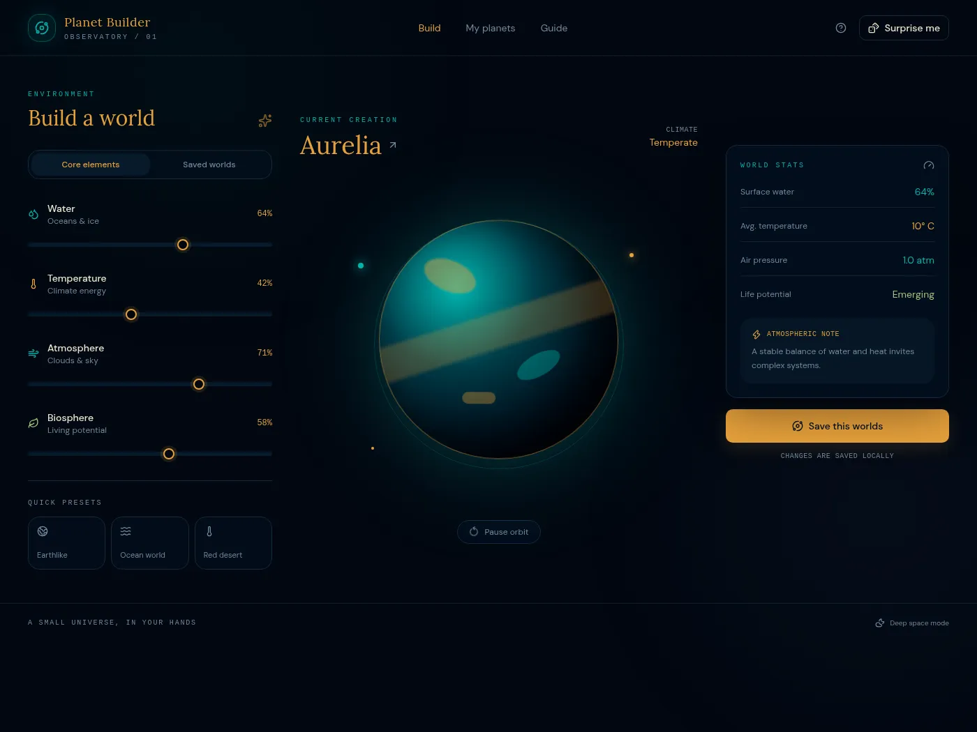 Planet Builder