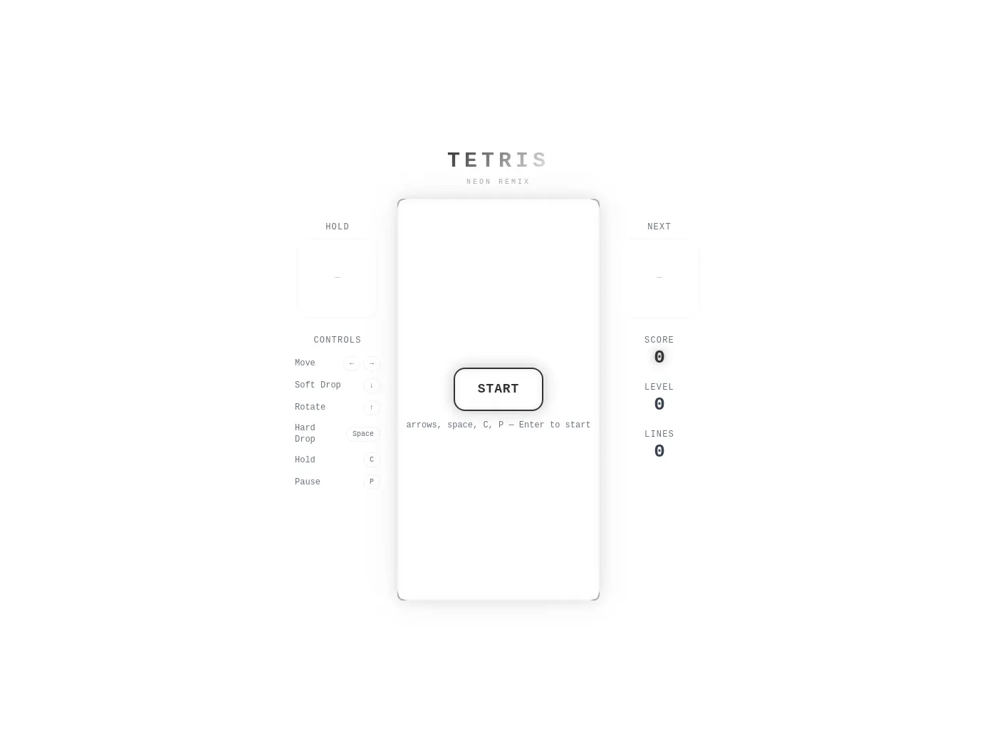 Tetris Remix