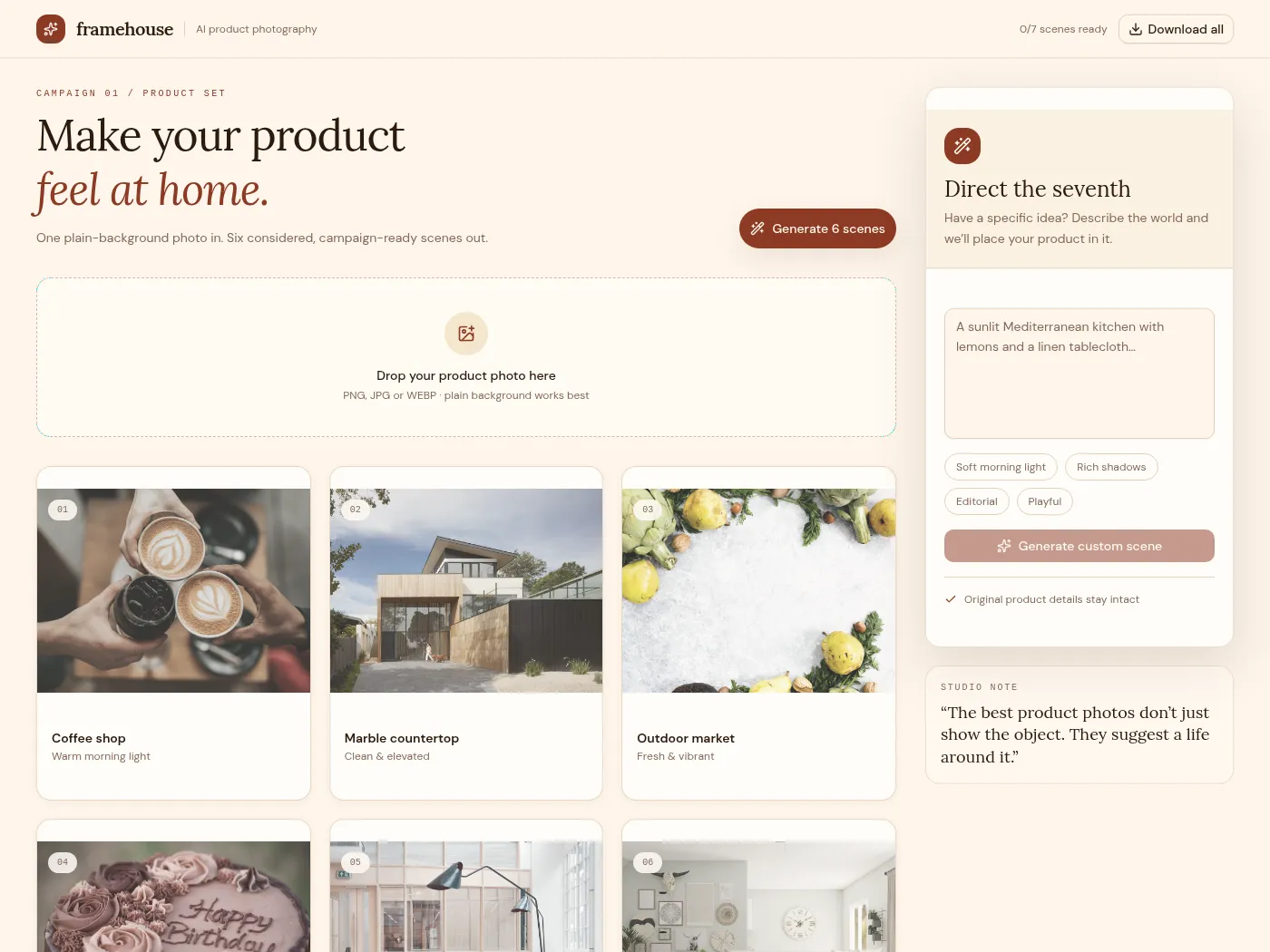 AI Product Photo Studio