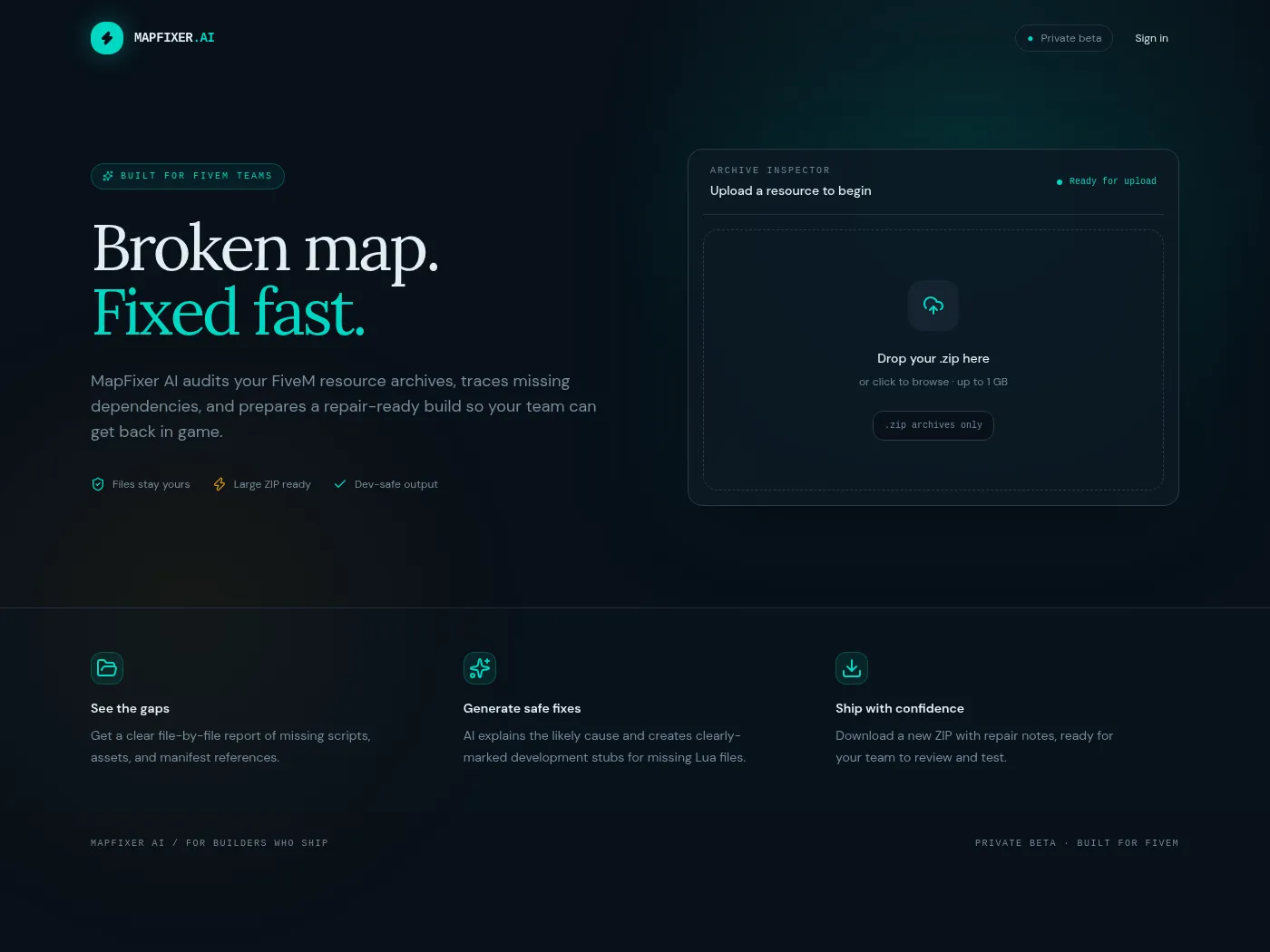 FiveM MapFixer AI