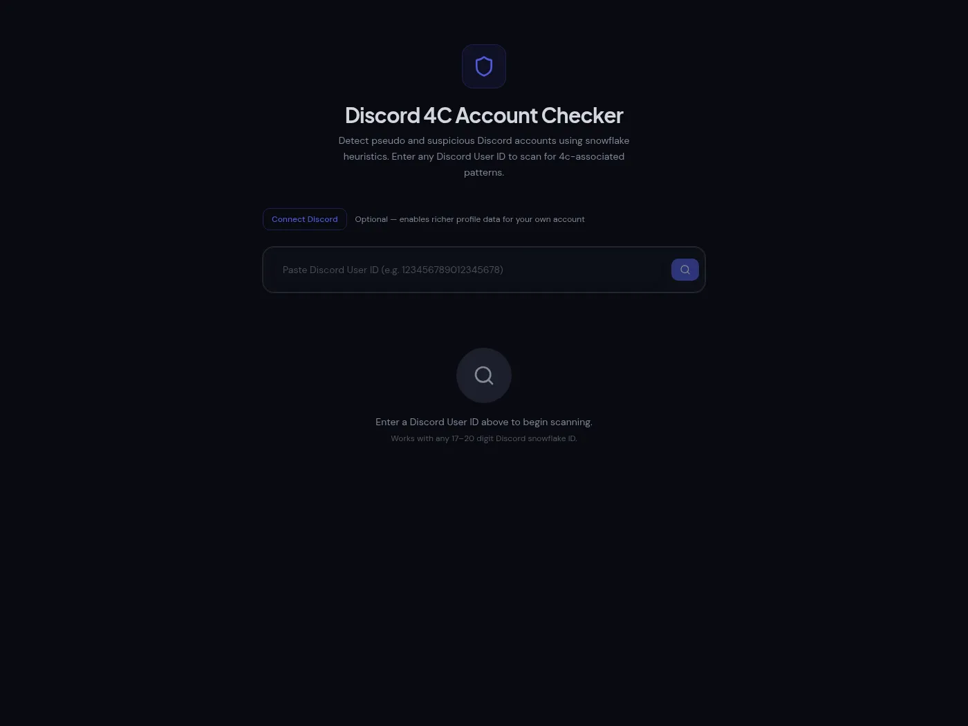 Discord 4C Checker