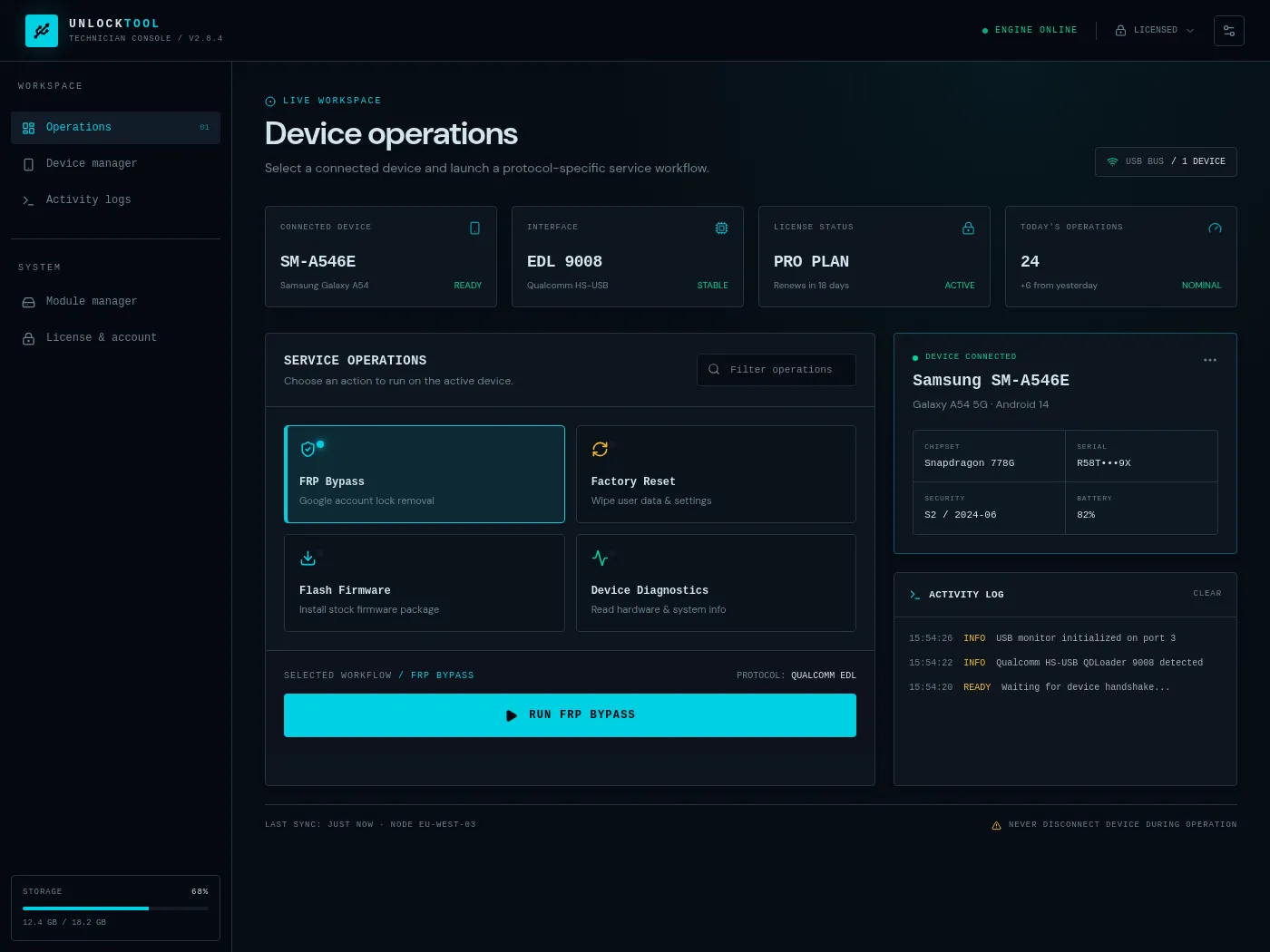 UnlockTool Platform Blueprint