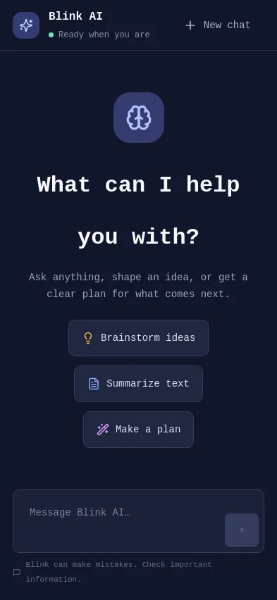 Blink AI Assistant