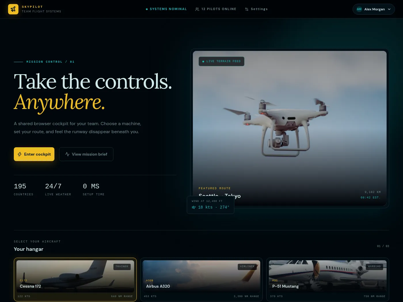 SkyPilot Simulator