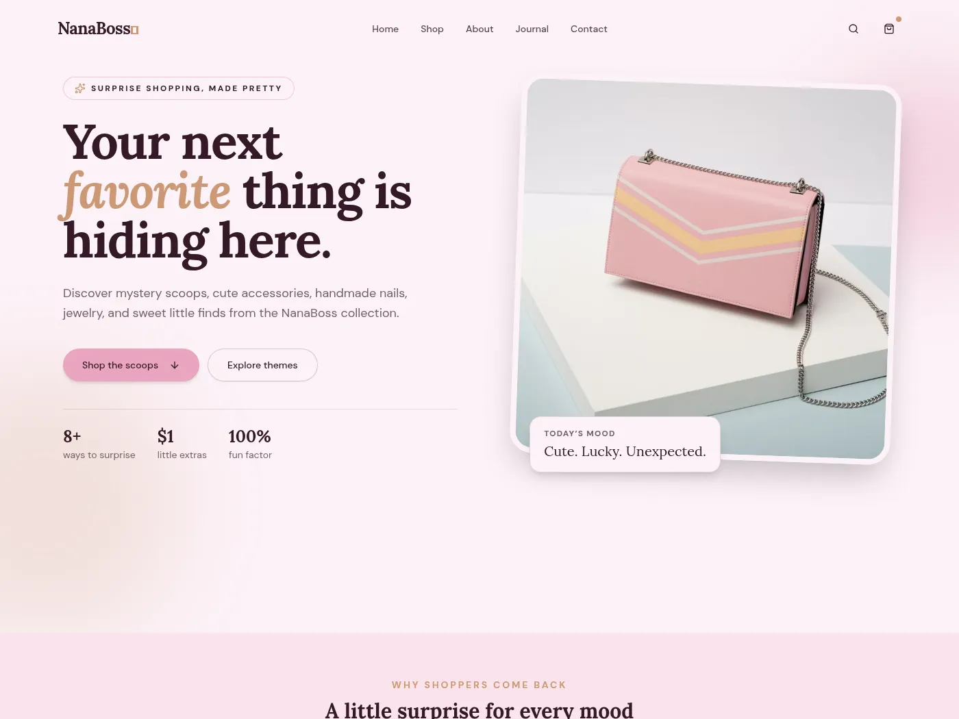 Flower House E-commerce Landing Page (Remix)