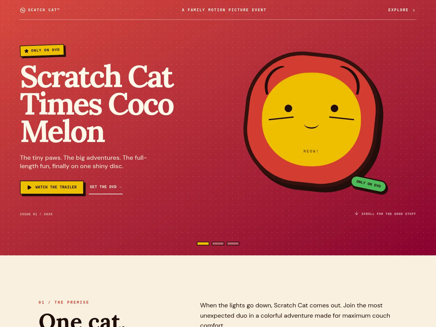 Scratch Cat DVD Promo