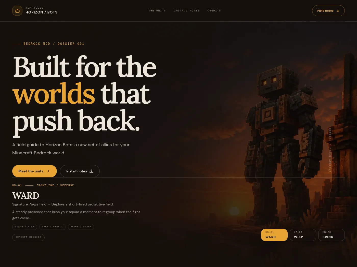 Horizon Bots Mod Hub