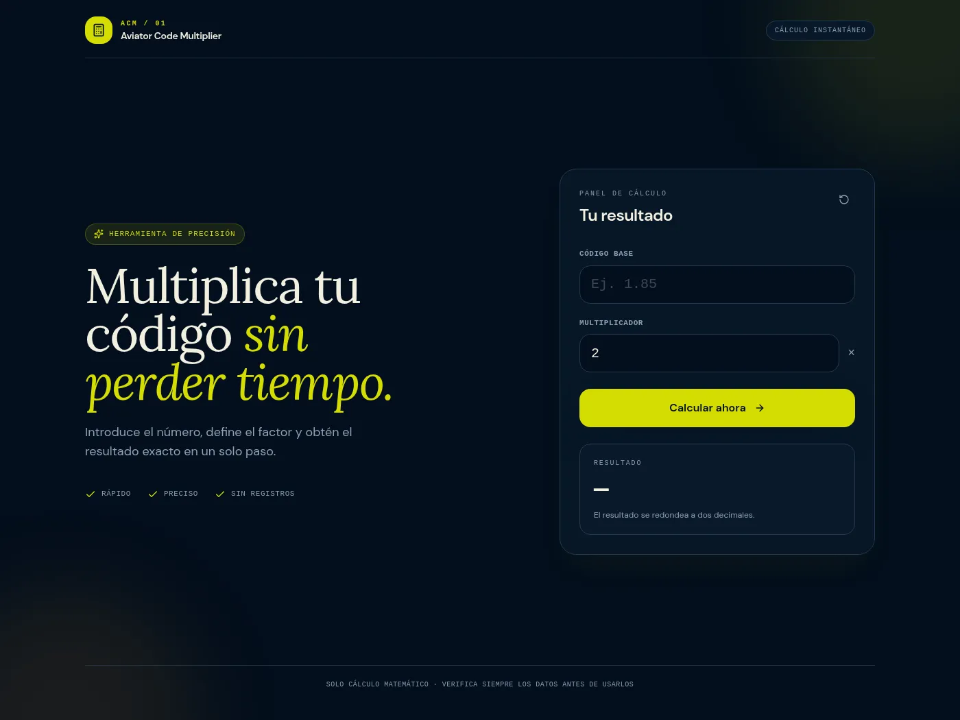 Aviator Code Multiplier