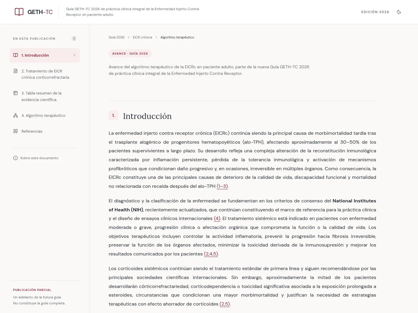 EICR Chronic Approach Web