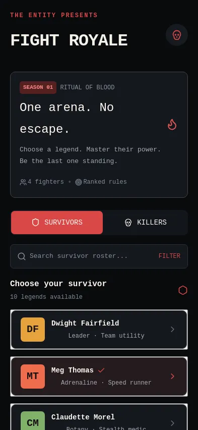 DbD Fight Royale