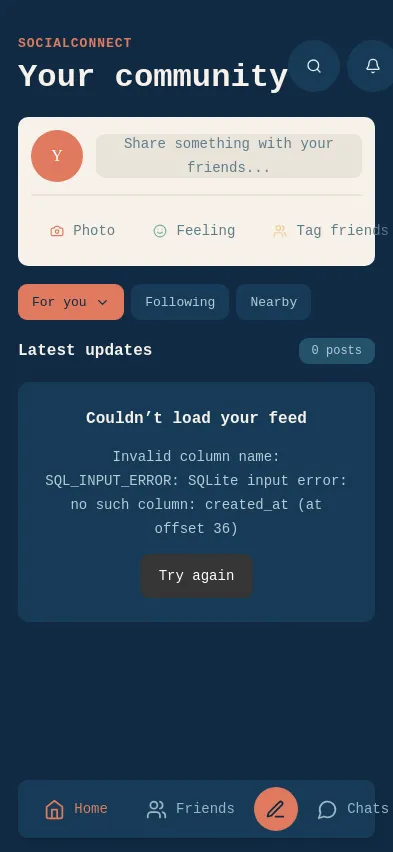 SocialConnect App