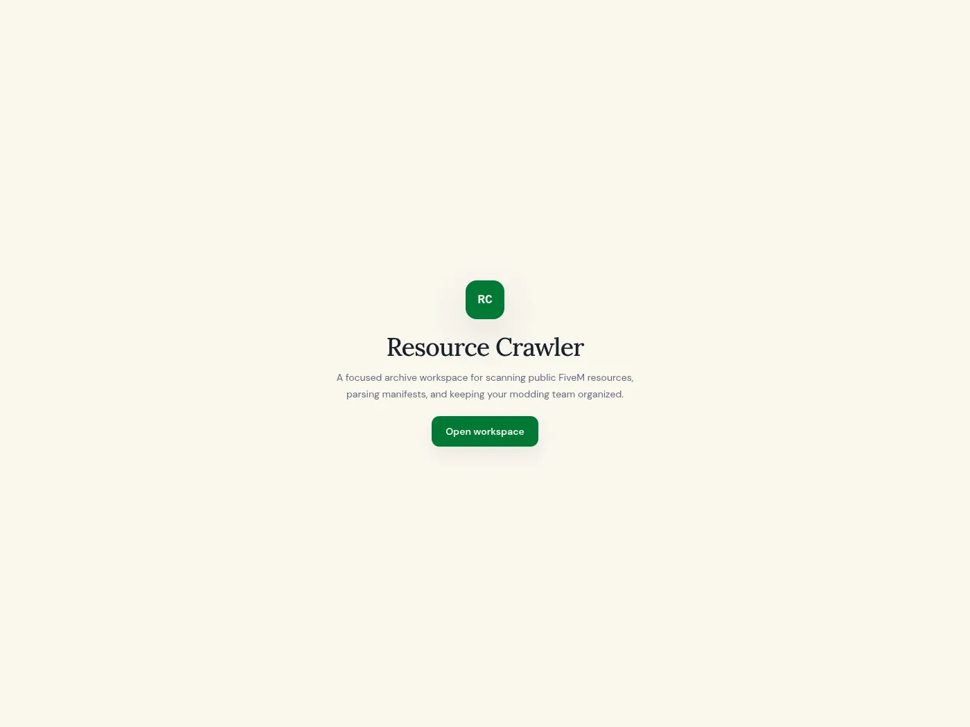 FiveM Resource Crawler