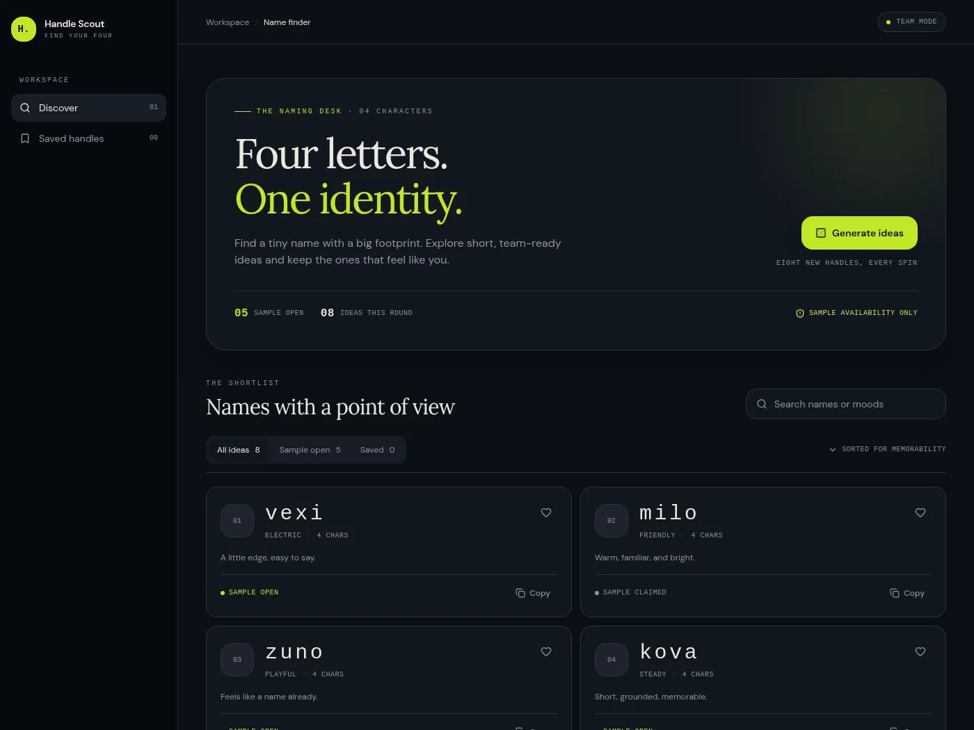 Discord Name Finder