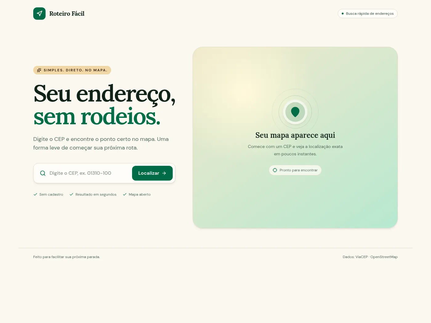 Roteiro Fácil