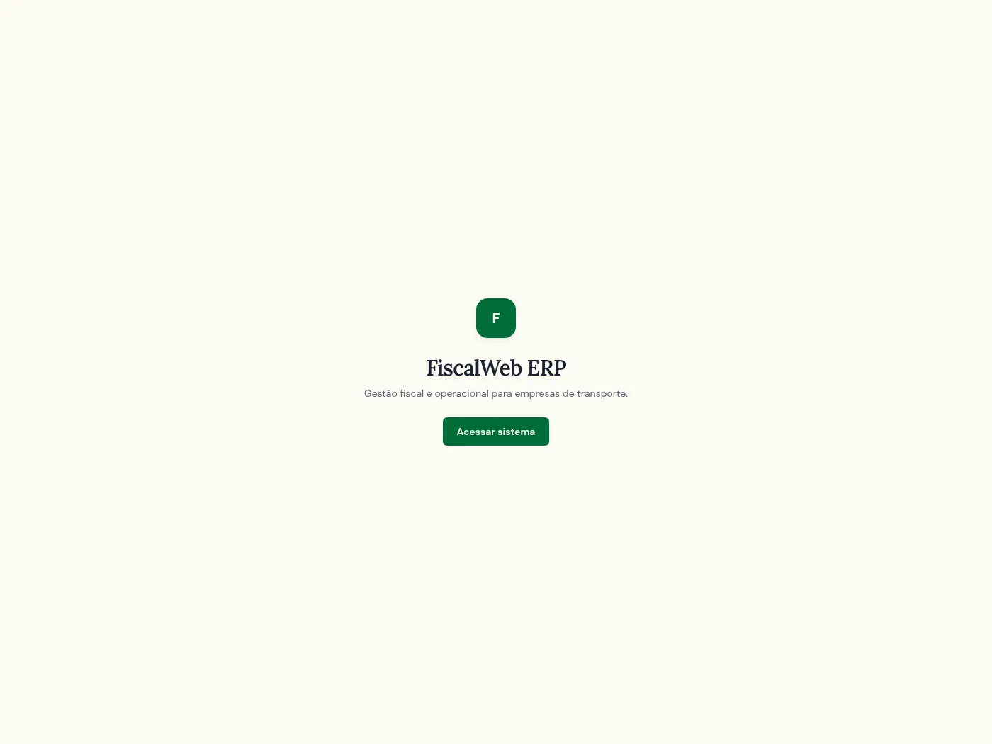 FiscalWeb ERP
