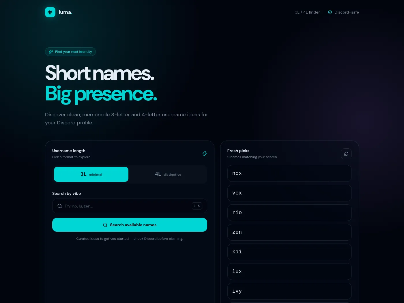 Discord 3L/4L Finder