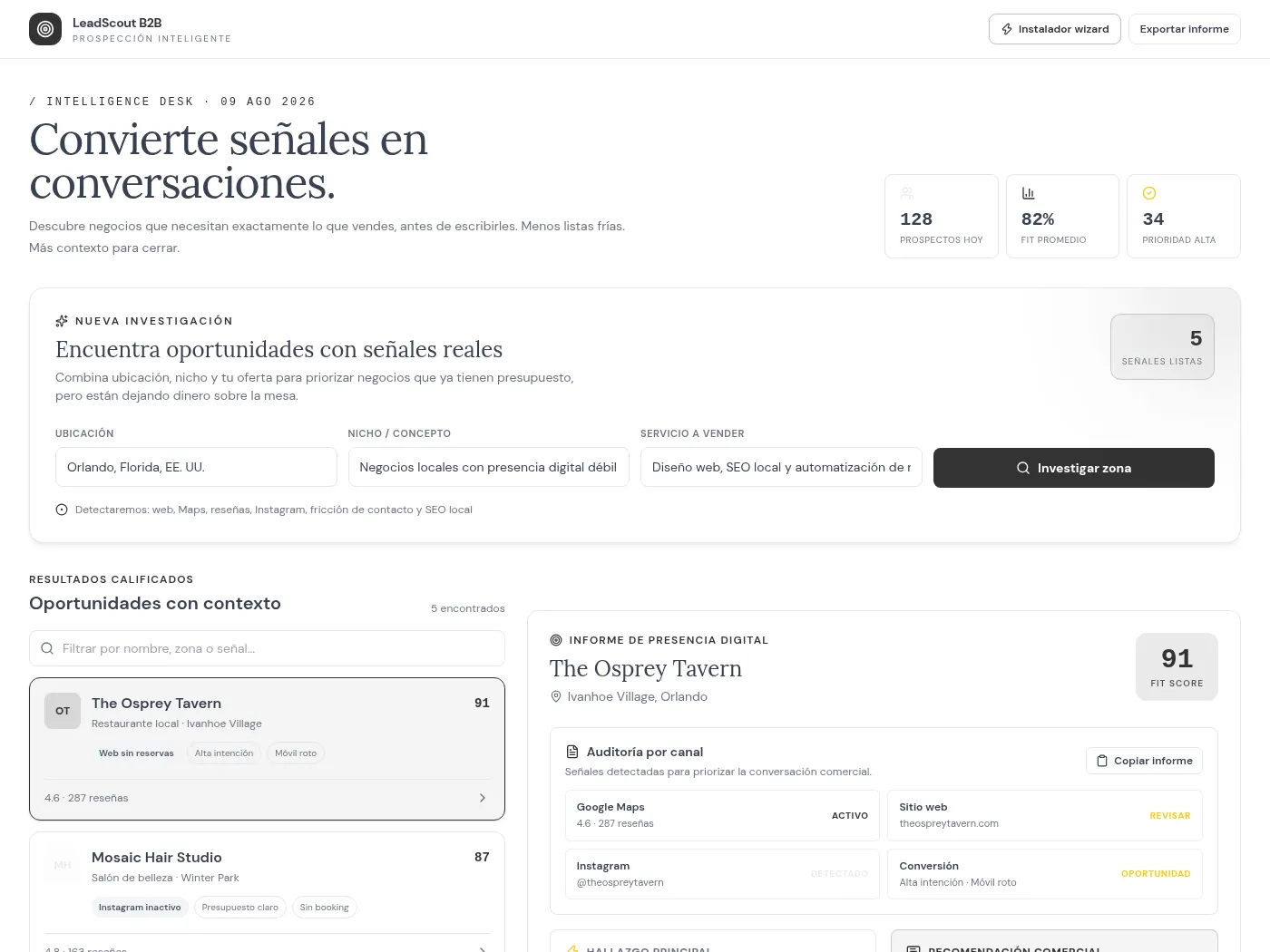 LeadScout B2B