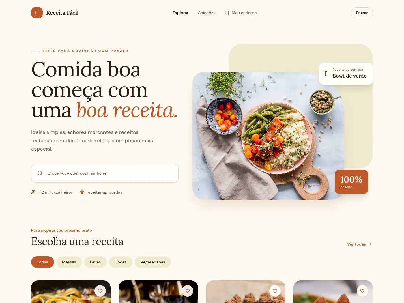 Receita Fácil App