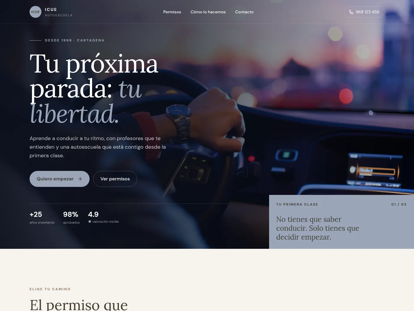 Autoescuela Cartagena Web