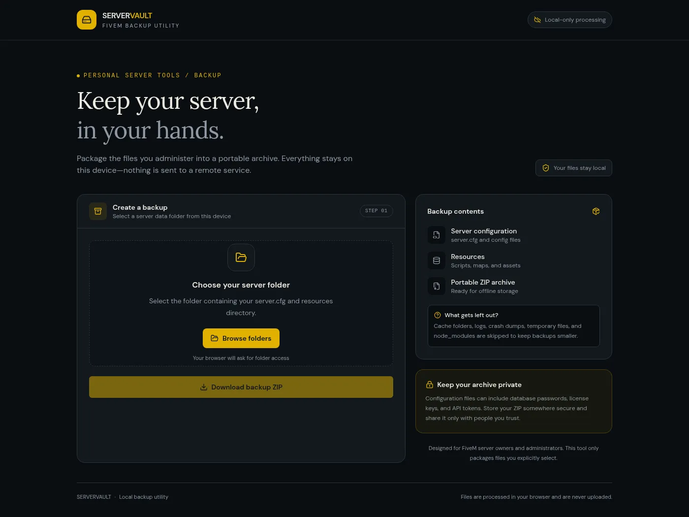 FiveM Server Dumper