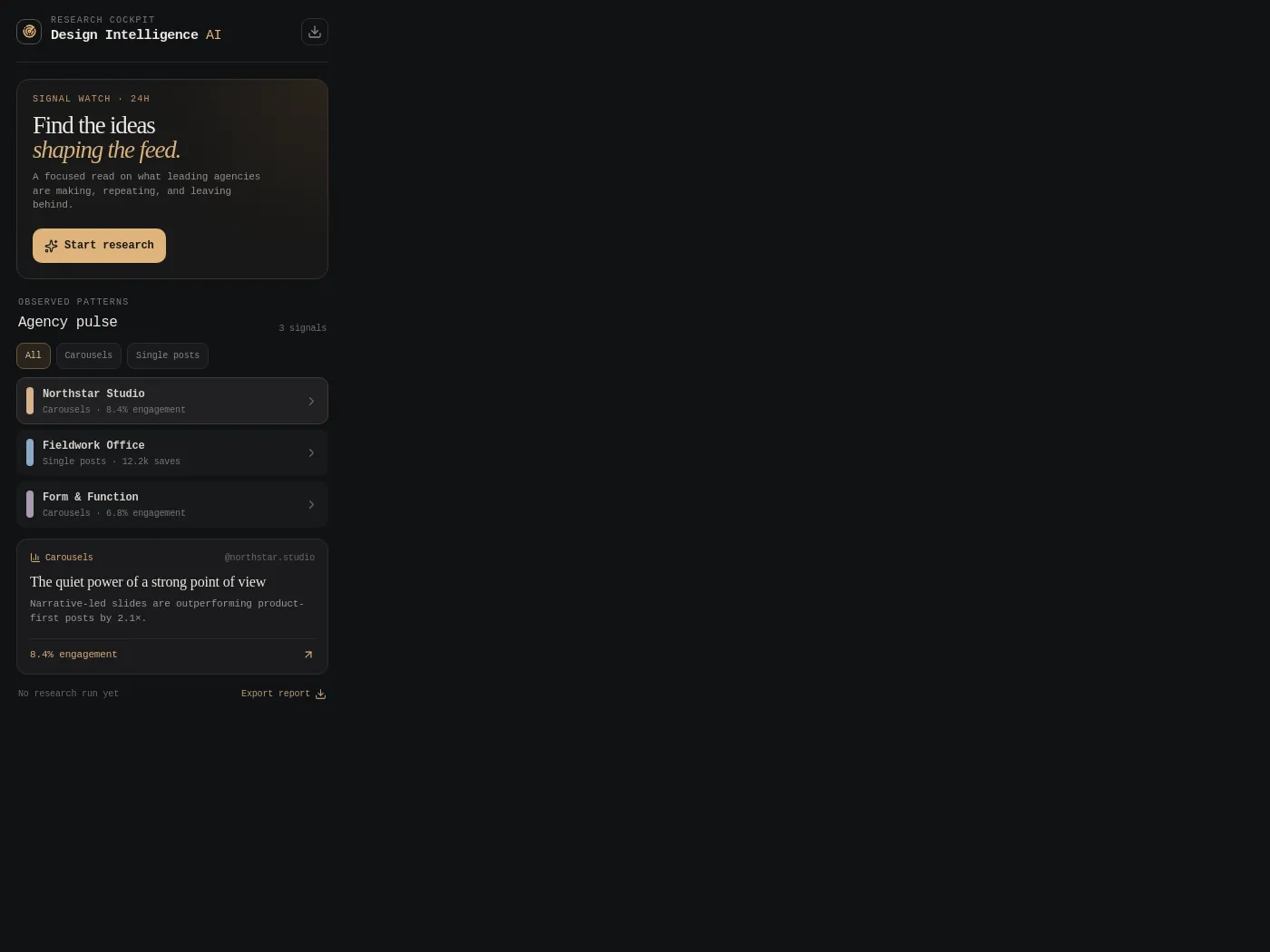 Design Intelligence AI