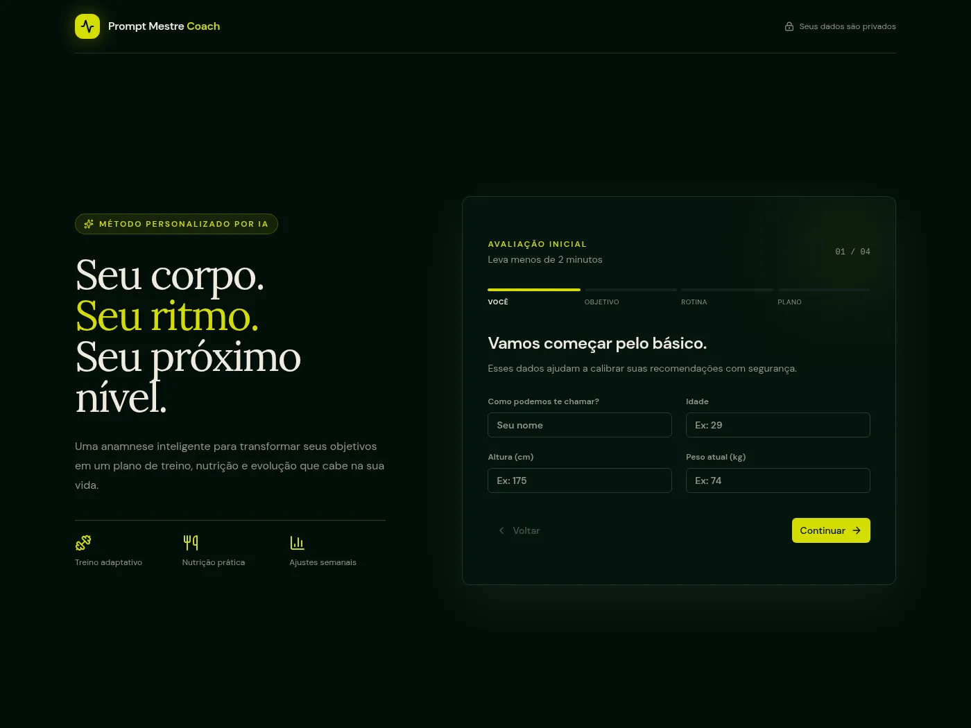 Prompt Mestre AI Coach