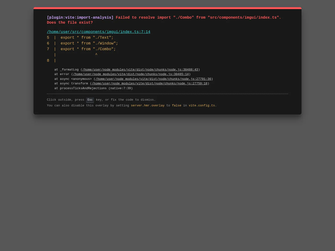 ImGui Menu Builder