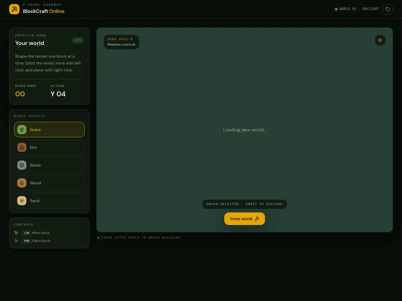 BlockCraft Online