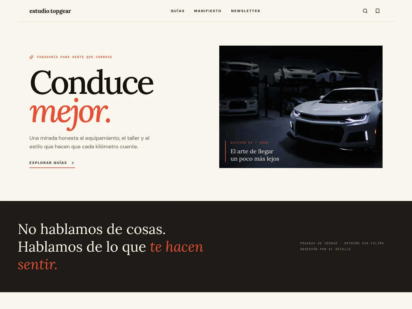 Estudio Top Gear